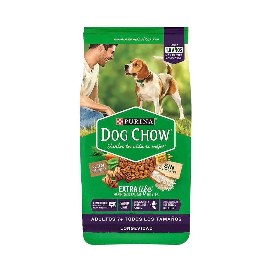Dog Chow 7+ Senior 1kg (granel) – Babypet.cl